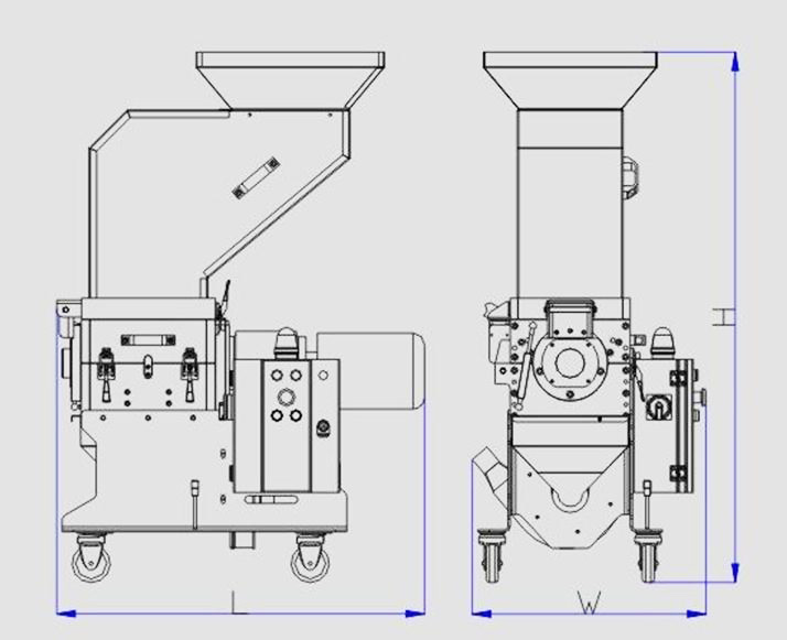 Slow-speed Screenless Granulator - Buy Slow-speed Screenless Granulator ...